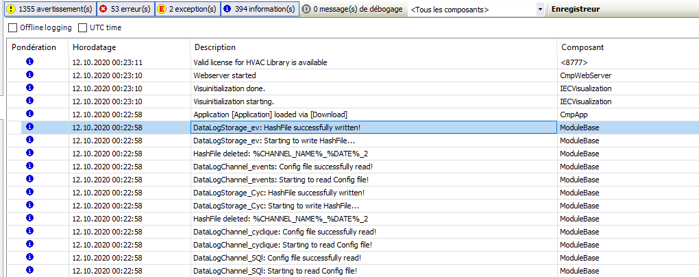 CODESYS Forge - CODESYS Forge / Talk / Engineering 🇬🇧: AC Datalog on a RPi 3 buffer trouble